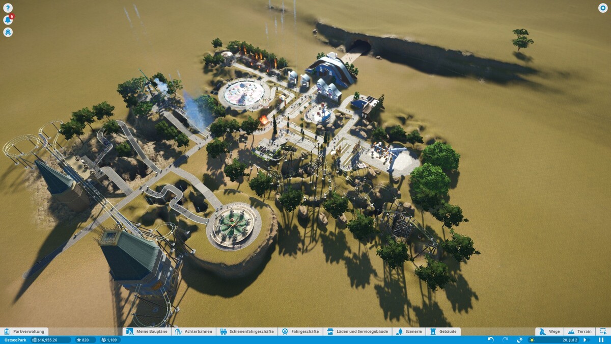 Dein eigener Freizeitpark - Planet Coaster im Test - cmace Blog ...